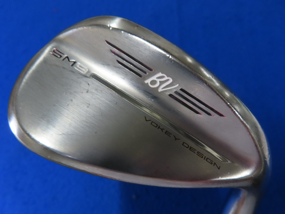 【全体的に状態が悪い】【中古】タイトリスト 2022 VOKEY DESIGN（ボーケイデザイン）SM9 WEDGE ツアークローム（58°-14° ）K【S】NSPRO950GH NEOの ...