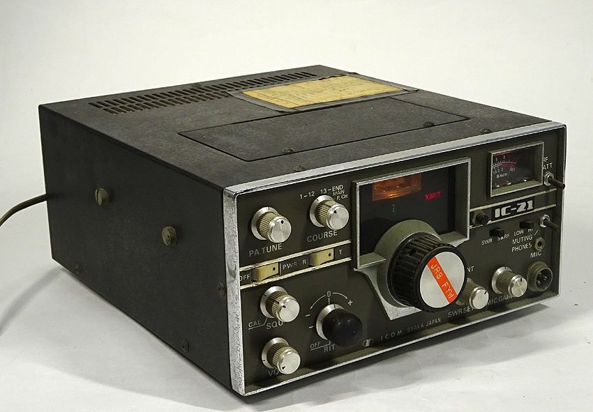 【やや傷や汚れあり】緑屋Re アイコム 無線機 IC-21 通電のみ確認 ジャンク扱い z/k8/7-292/6-5#80の落札情報詳細 ...