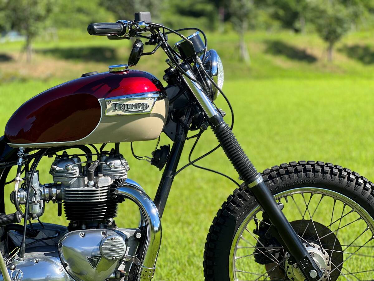 【やや傷や汚れあり】実働！初年度登録：昭和62年 T140 ボンネビル / TIGER TR5 TR6 TR6C TR7 T100 T110 ...