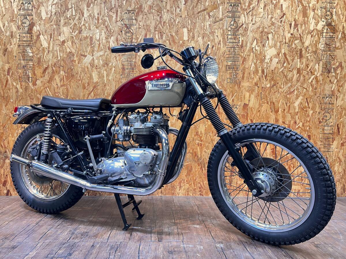 【やや傷や汚れあり】実働！初年度登録：昭和62年 T140 ボンネビル / TIGER TR5 TR6 TR6C TR7 T100 T110 ...