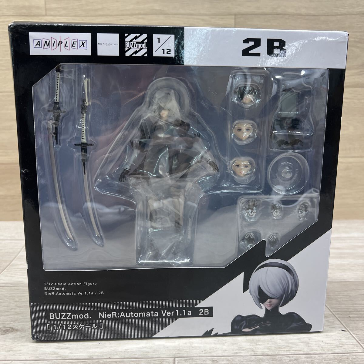 【未使用】HO-250821-359-H 【未開封】BUZZmod. 2B 「NieR：Automata Ver1.1a」 1/12 アクションフィギュアの落札情報詳細 - Yahoo ...