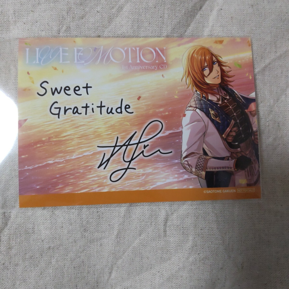 【未使用】うたプリ LIVE EMOTION 1st Anniversary CD ライエモ 特典 ブロマイド レンの落札情報詳細 ...
