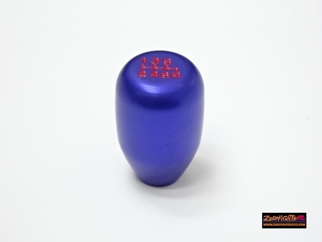 【未使用】送料A★レーシングアルミシフトノブ（6MT）ブルー★GK5 DC5 EP3 AP1 AP2 JDM USDM タイプR シビック フィット インテグラ アコード S2000の落札情報 ...