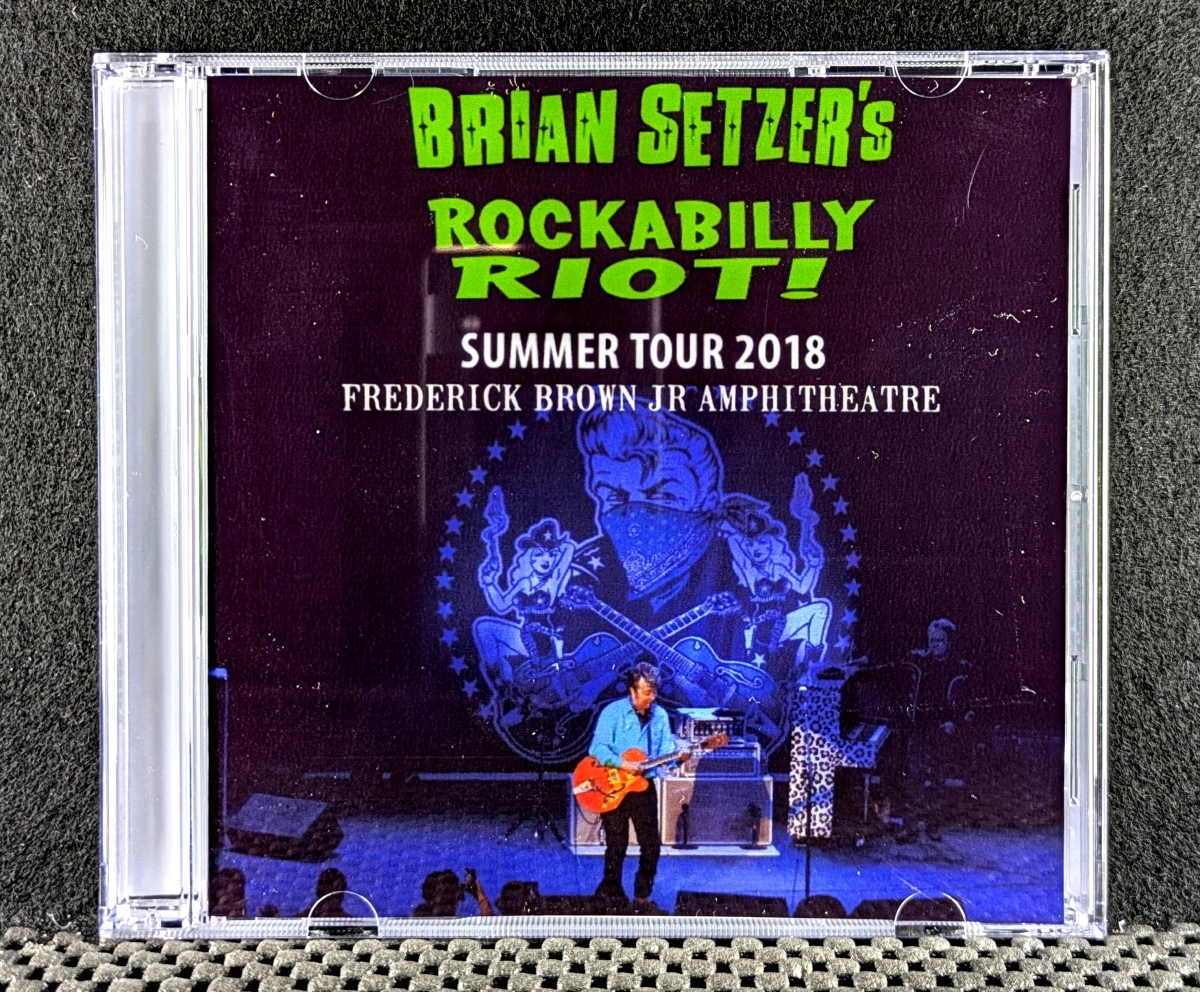 【未使用】ブライアン・セッツァー・ロカビリー・ライオット - Frederick Brown Jr Amphitheater 2018 ...