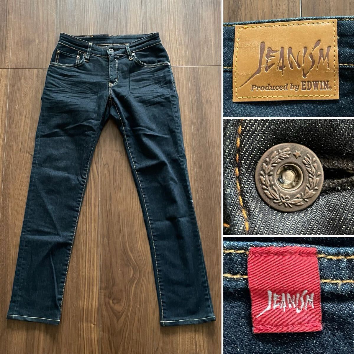 【やや傷や汚れあり】☆EDWIN エドウィン JEANISM KUJ32☆ジーンズ☆デニムパンツ☆ジーパン☆サイズ26☆ストレッチ☆スキニー☆メンズの落札情報詳細 - Yahoo!オークション ...