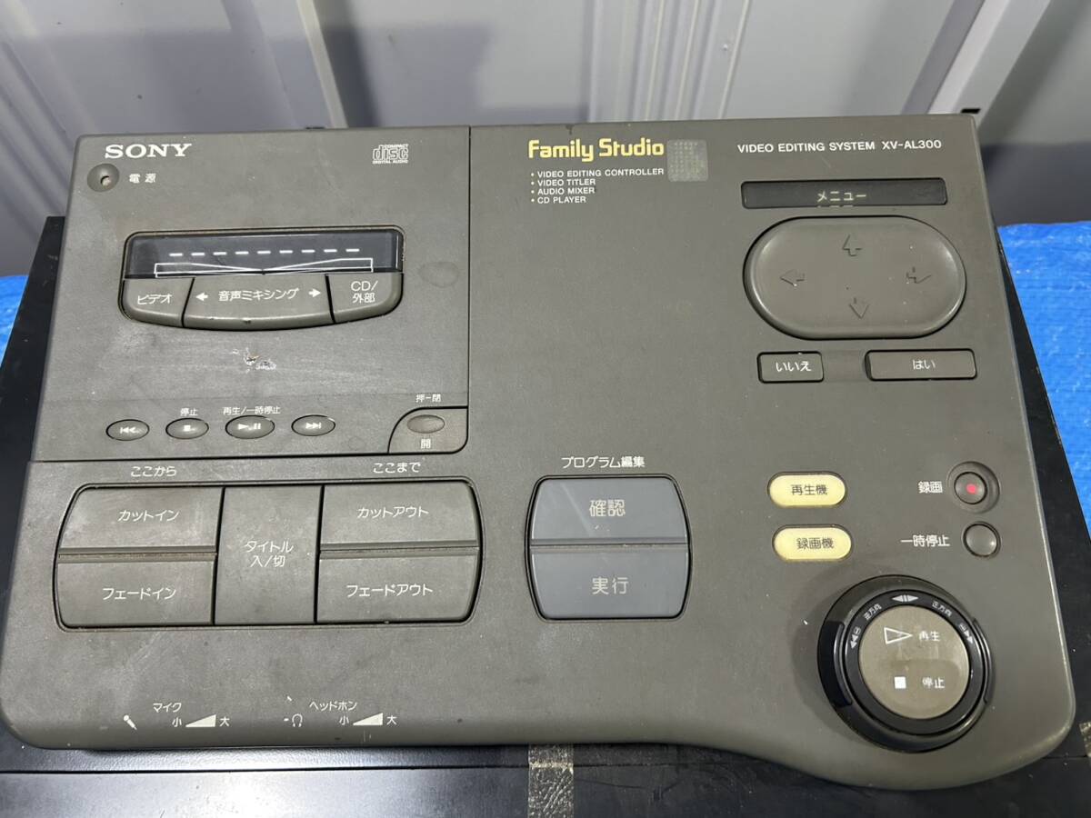 【やや傷や汚れあり】SONY KANJI VIDEO TITLER XV-J770 SONYビデオエディター 編集機 SONY Family ...