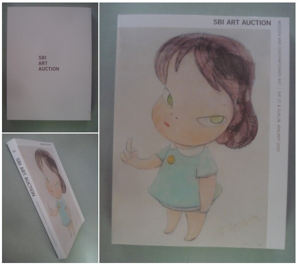 【目立った傷や汚れなし】オークションカタログ 62 Sbi Art Auction 現代アート 奈良美智ウォーホルヘリングホックニー 7557