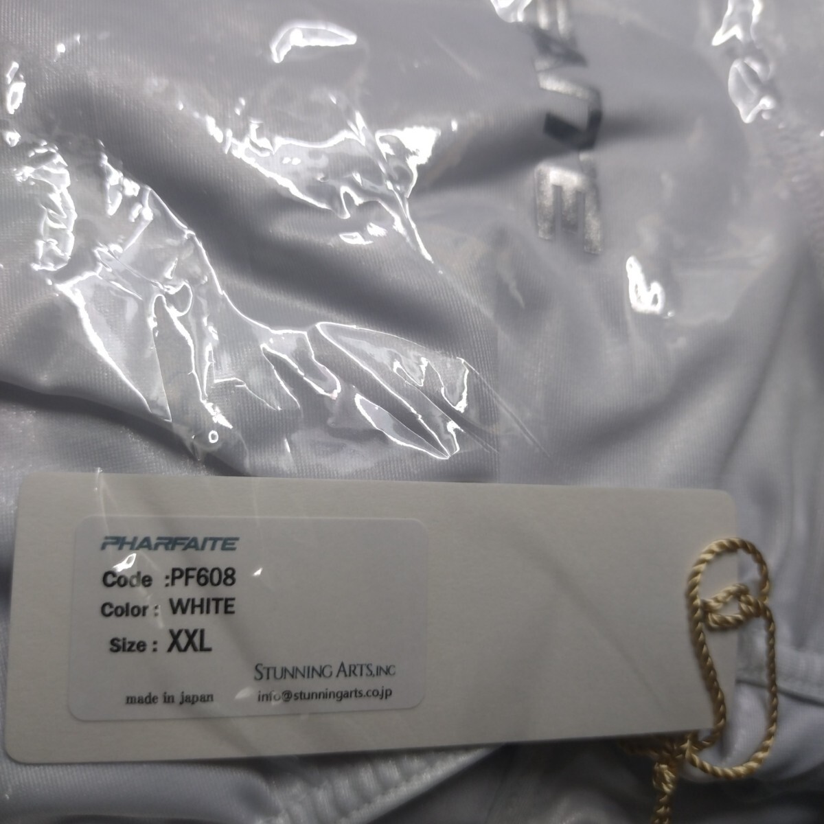 【未使用】PHARFAITE パルフェット PF608 競泳水着 XXL ホワイト 水泳 水球 プールグラビアアイドル コスプレ Tバック 海 ...