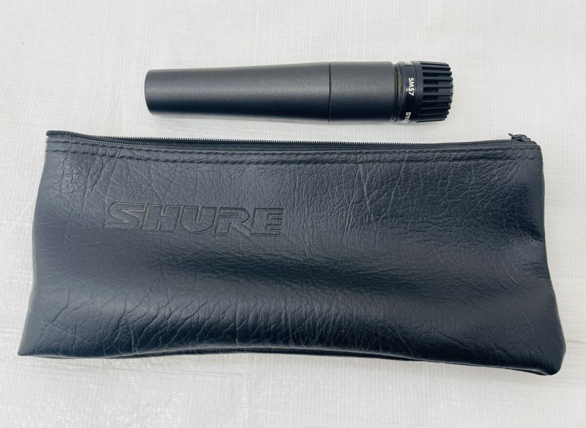 【やや傷や汚れあり】【TM1101】マイク SHURE シュアー SM7B DYNAMIC LO Z ダイナミックマイク オーディオ 音響機材 ...