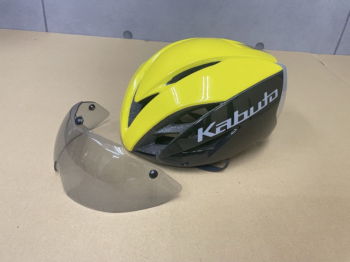 【目立った傷や汚れなし】 USED OGK オージーケー AERO-R1 L/XLサイズ 黄 JCF サイクルヘルメット 自転車ヘルメット ロードバイク パーツ アクセサリー c0153の落札 ...