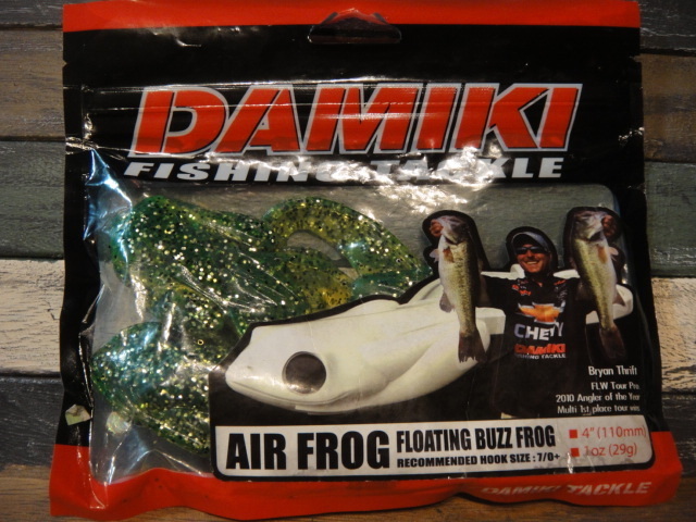 【未使用】即決有★未使用品★DAMIKI・AIR FROG・FLOATING BUZZ FROG★4インチ★1オンス（3個入り）②の落札情報 ...