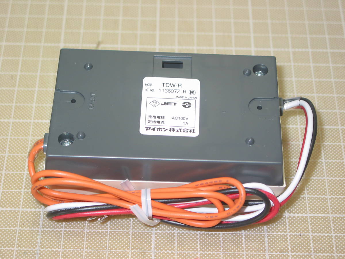 【新品】アイホン 外設ブザー用リレーボックス TDR-W 1個（未使用品）の落札情報詳細 - ヤフオク落札価格検索 オークフリー