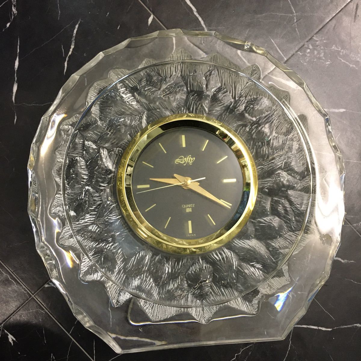 ROFTY 高級置き時計 HOYA ホヤ ECS901C インテリア アンティークの落札情報詳細 - ヤフオク落札価格検索 オークフリー