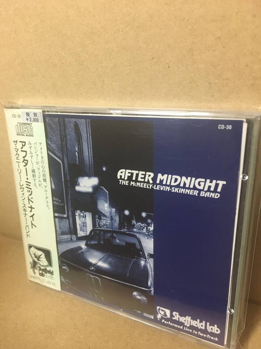 美盤CD帯付！The McNeely-Levin-Skinner Band / After Midnight Sheffield Lab CD ...