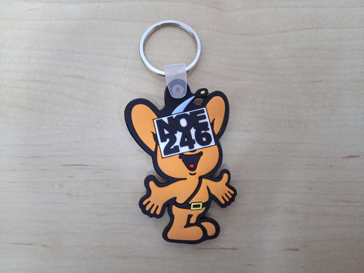 【新品】NOE246 ラバー製 キーホルダー Wanto Want Sect Casper Veryone MQIZM have a good ...