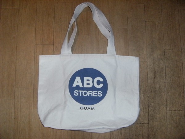 昭和レトロ★ビンテージ★80年代,90年代★HAWAII ABC STORE GUAM トートバック★ハワイ グアム サイパン ABCストアー ...