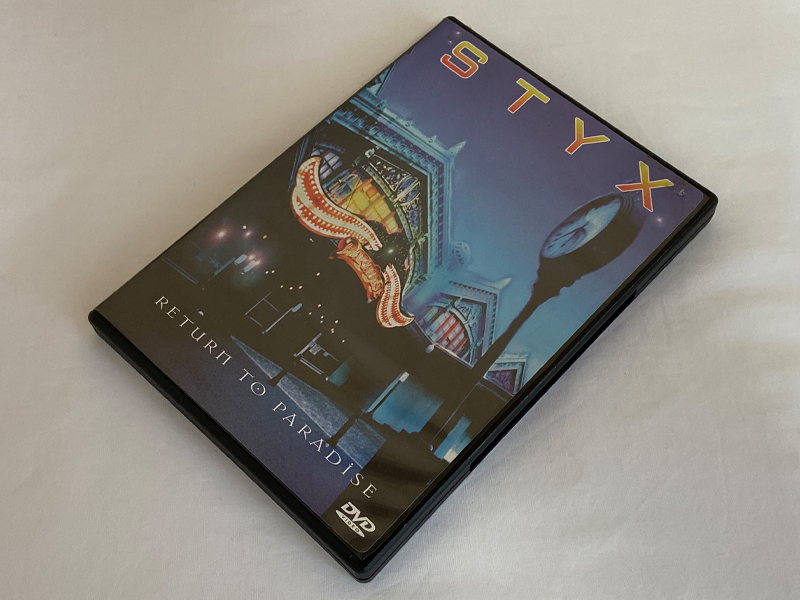 ライブDVD STYX 【RETURN TO PARADISE リターン・トゥ・パラダイス】 スティクスの落札情報詳細 - ヤフオク落札価格 ...