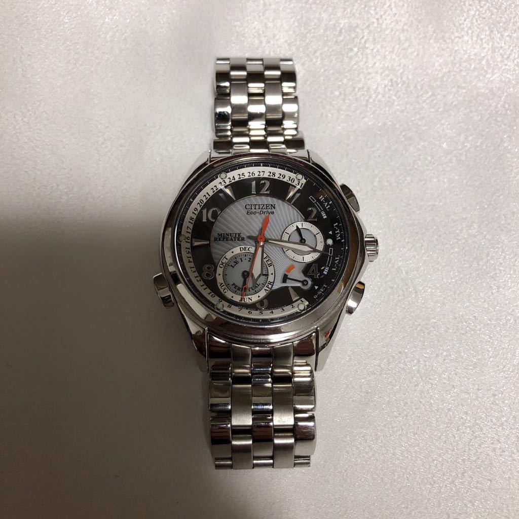 シチズン g900-s039690 ミニッツリピーター bl9000 エコ・ドライブ コンプリケーション 腕時計 CITIZEN メンズ ...