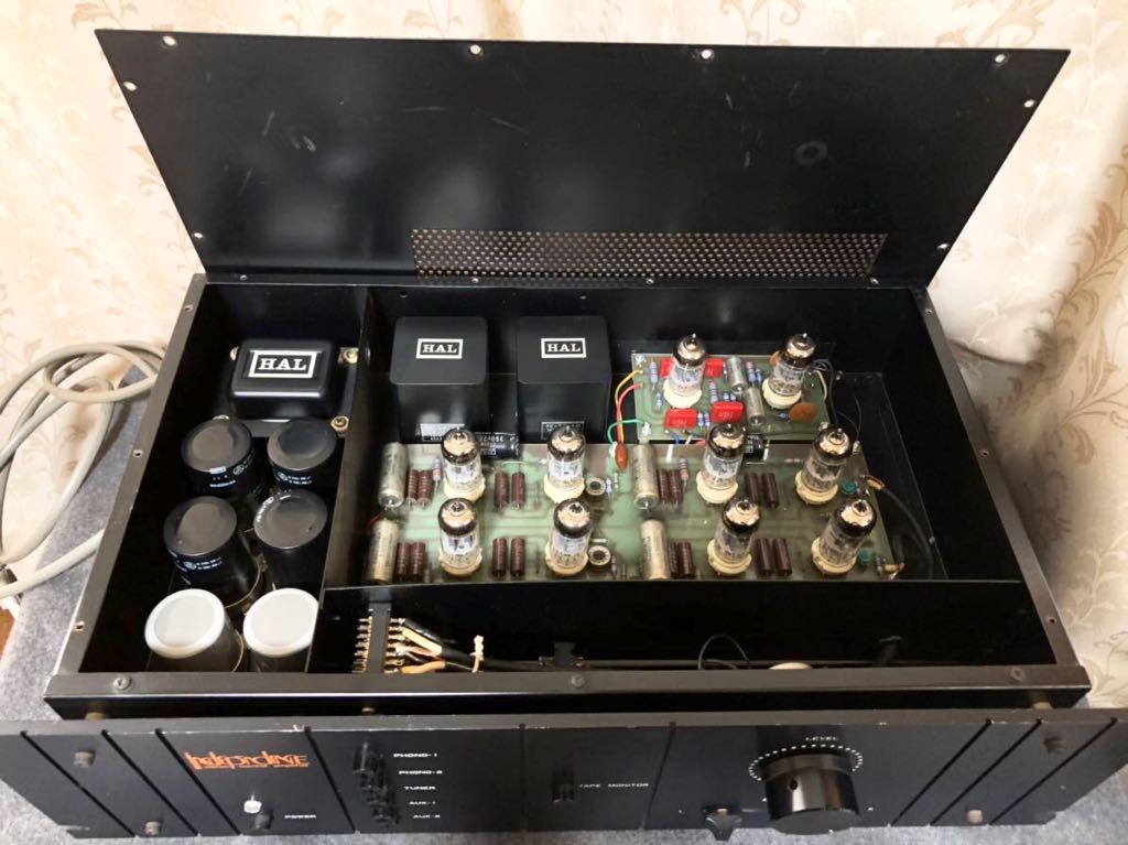 HAL INDEPENDENCE stereo control amplifier インディペンデンス プリアンプ 真空管(toshiba 12AX7A) 動作未確認 ジャンクの落札情報詳細 ...