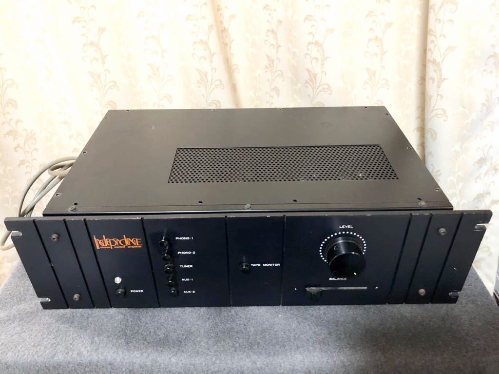 HAL INDEPENDENCE stereo control amplifier インディペンデンス プリアンプ 真空管(toshiba 12AX7A) 動作未確認 ジャンクの落札情報詳細 ...