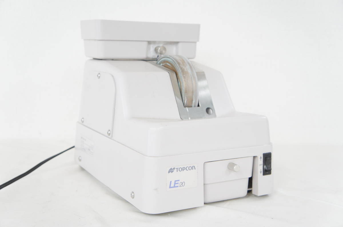 動作品 TOPCON トプコン LE-20 レンズエッジャー レンズ研磨機 100 058818の落札情報詳細 - Yahoo!オークション ...