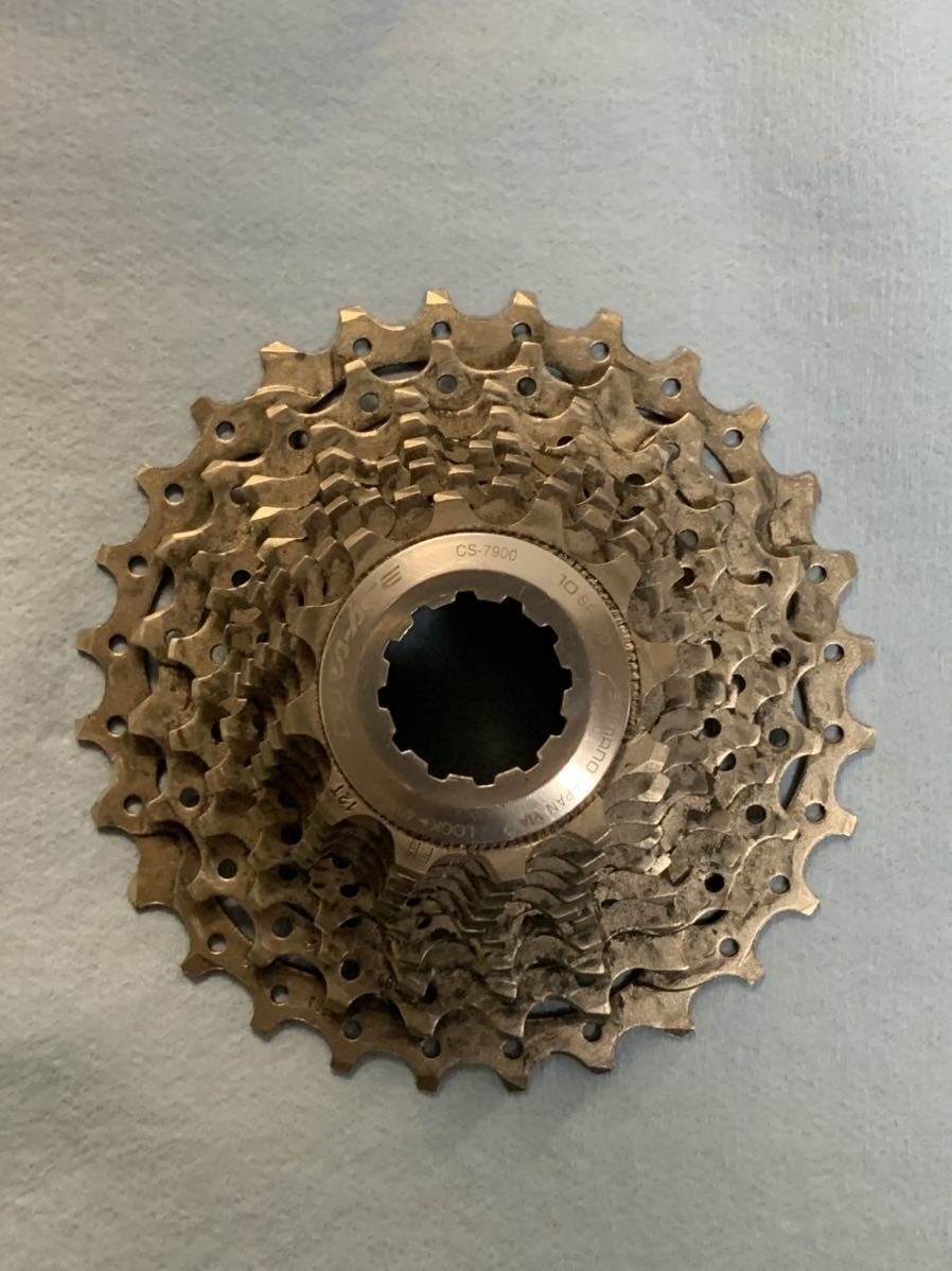 SHIMANO Dura-Ace CS-7900 (?) 12-28T 10s ジャンク デュラエース 検) 11-28 12-27の落札情報詳細 - Yahoo!オークション落札価格検索 ...