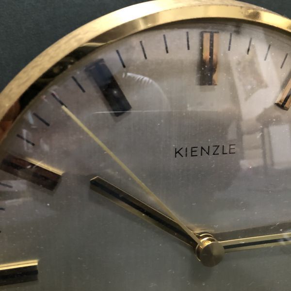 【動作確認済】KIENZLE/キンツレ 置き時計 chronoquartz ドイツ製 高級時計 電池式 レトロ アンティーク ドイツ クォーツ アナログ 置時計 の落札情報詳細| ヤフオク落札 ...