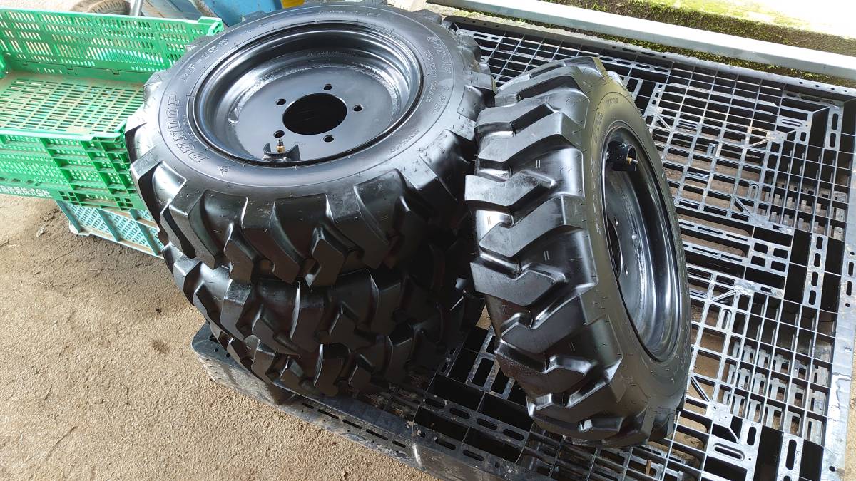 トヨタ ジョブサン 4SDKL4用タイヤ（中古）ダンロップEF-158（5.70-12）4本セットの落札情報詳細 - Yahoo!オークション落札価格検索 オークフリー