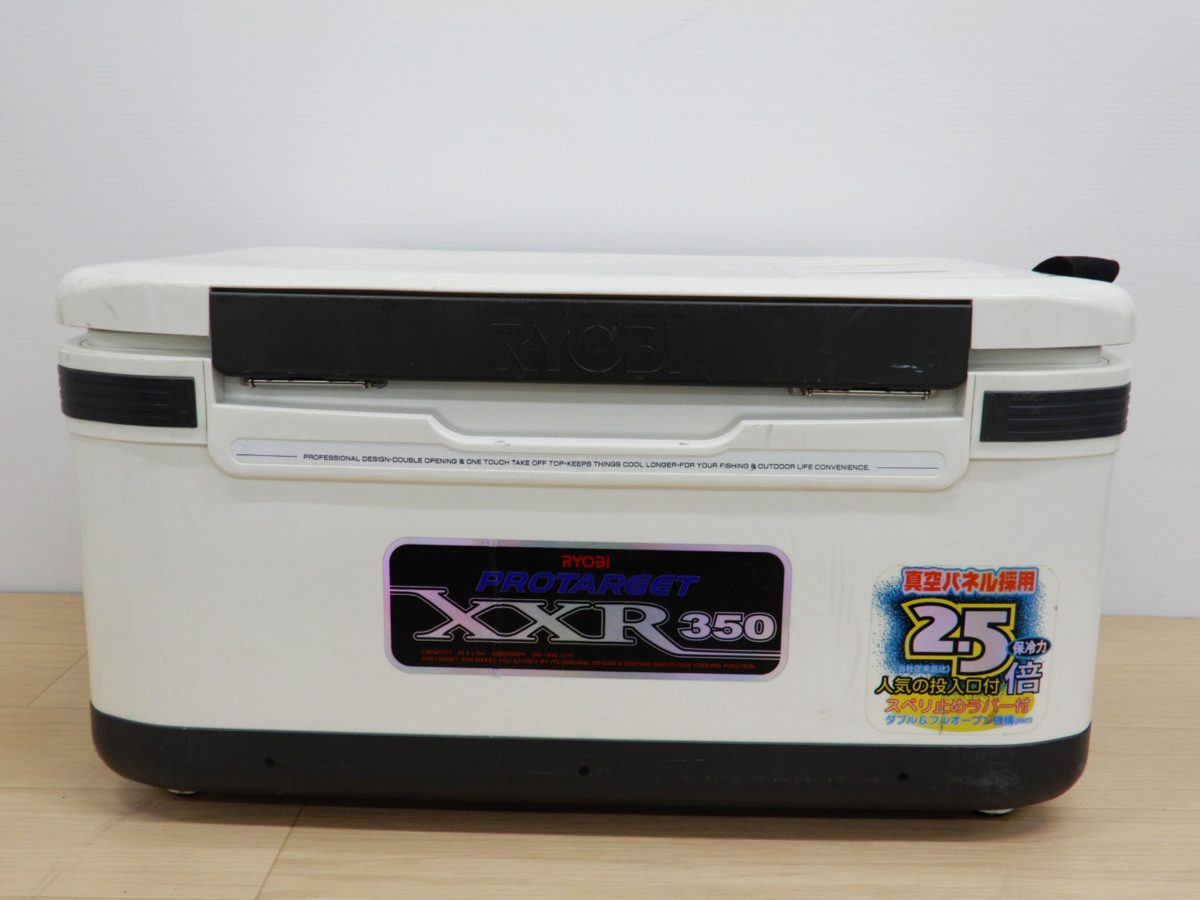 RYOBI リョービ プロターゲット XXR 350 両開き PROTARGET クーラーボックス 船釣り 磯釣り 釣り用品 【 難あり 】の落札情報詳細 - Yahoo!オークション落札価格 ...