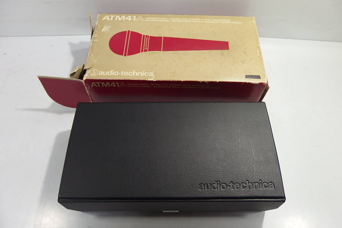 【新品】 未使用 audio-technica(オーディオテクニカ) ダイナミックマイク ATM41A プロフェッショナルナルマイクロフォン ...