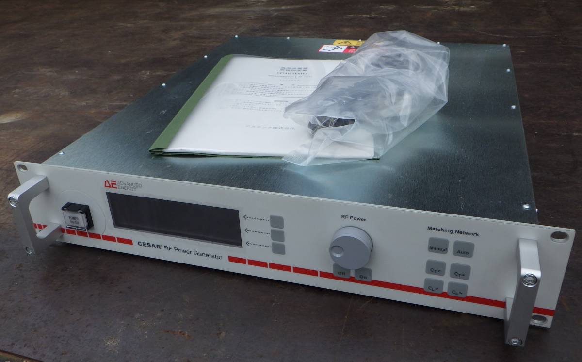 AE Advanced Energy アドバンスドエナジー Cesar 136 13.56MHz 600W RF電源/高周波電源の落札情報詳細 ...