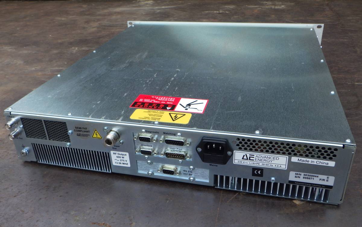 AE Advanced Energy アドバンスドエナジー Cesar 136 13.56MHz 600W RF電源/高周波電源の落札情報詳細 ...