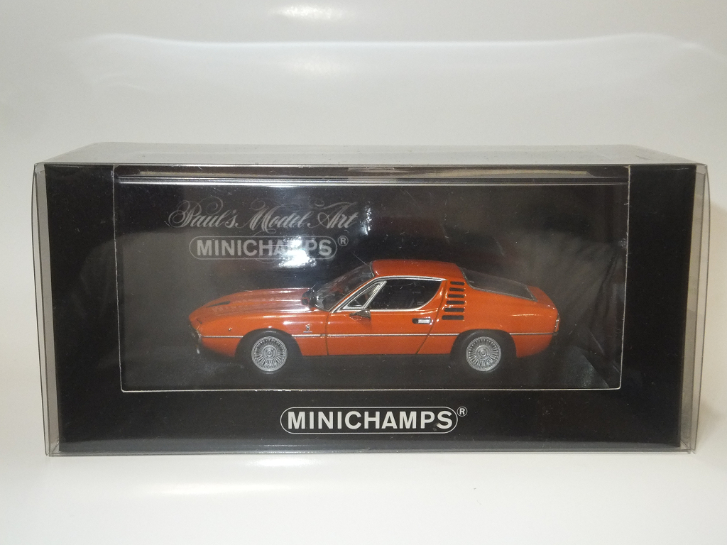 PMA 1/43 Alfa Romeo Montreal 1973 Orange アルファロメオ モントリオール 1973 オレンジ 400 120620の落札情報詳細 - Yahoo ...