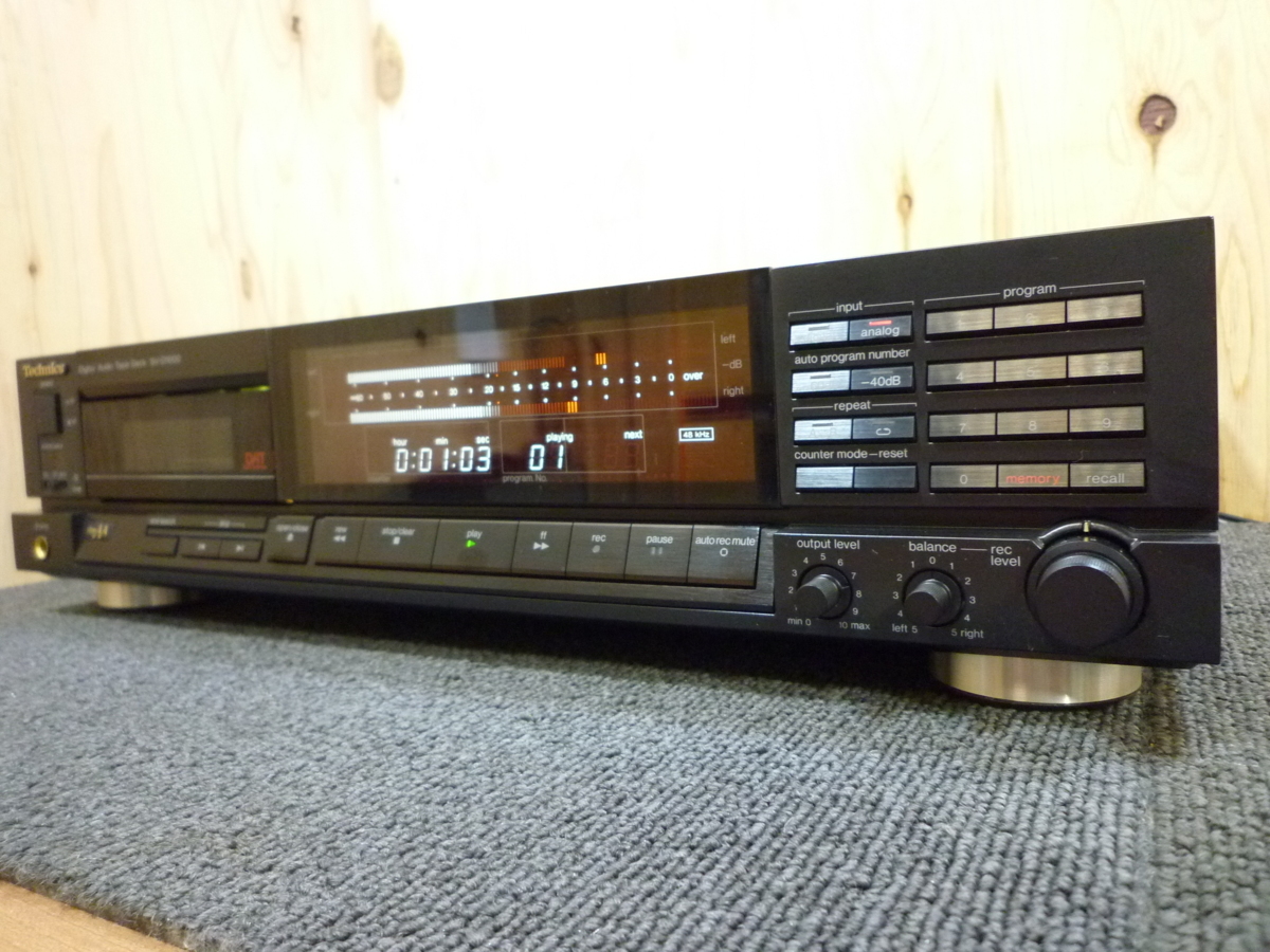 Technics / SV-D1000 テクニクス DATデッキ1号機 / DATの落札情報詳細 - Yahoo!オークション落札価格検索 ...