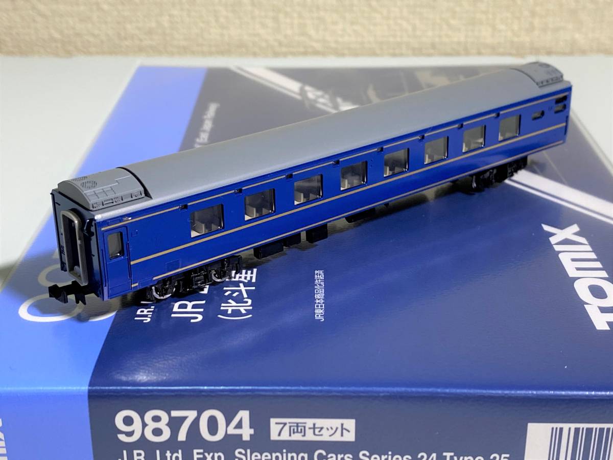 【新品】TOMIX 【オロネ24-501 ツインデラックス】98704 JR 24系25形特急寝台客車(北斗星・JR東日本仕様)基本セットBばらし ☆要詳細参照☆1の落札情報詳細 ...