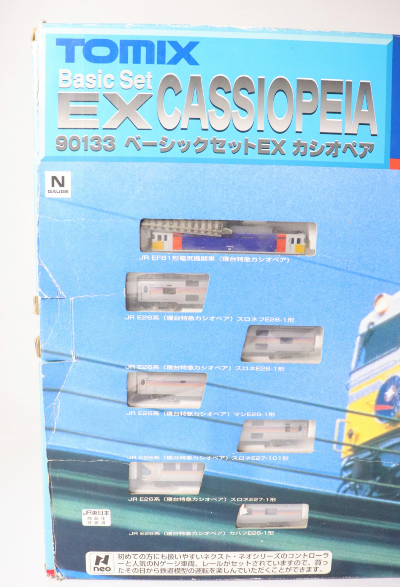 TOMIX EX CASSIOPEIA 90133 トミックス ベーシックセット EXカシオペア Nゲージ レールセット 箱付き FA044FAY18の落札情報詳細 - ヤフオク落札価格検索 ...