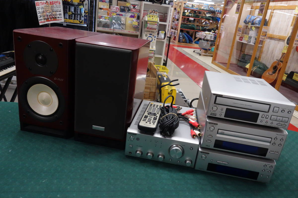 ONKYO オーディオセット A-905FX C-705FX T-405FX K-505FX D-152E スピーカーセット 簡易チェック済 ジャンクの落札情報詳細 - ヤフオク落札価格検索 ...