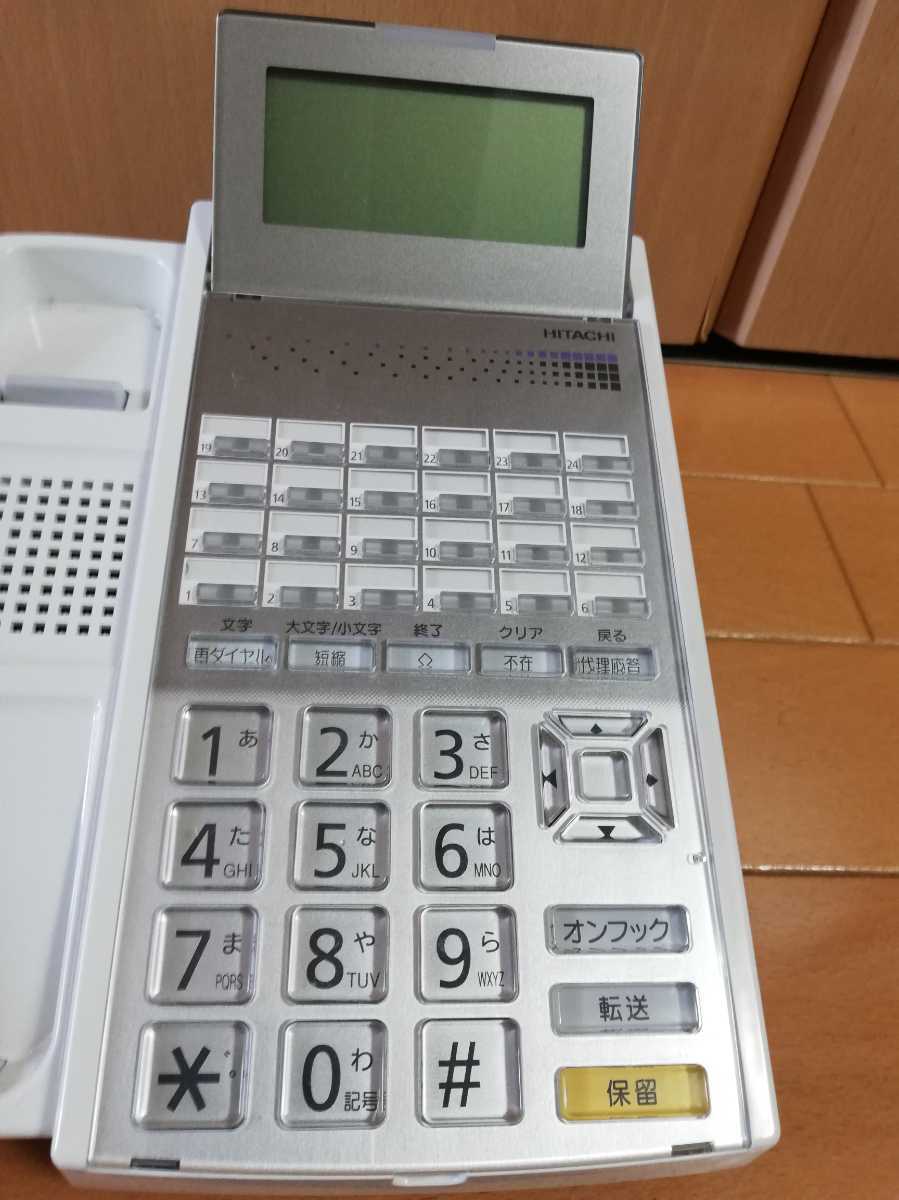 日立 HITACHI 24ボタン多機能電話機 HI-24F-TELSDA 15年製の落札情報詳細 - ヤフオク落札価格検索 オークフリー