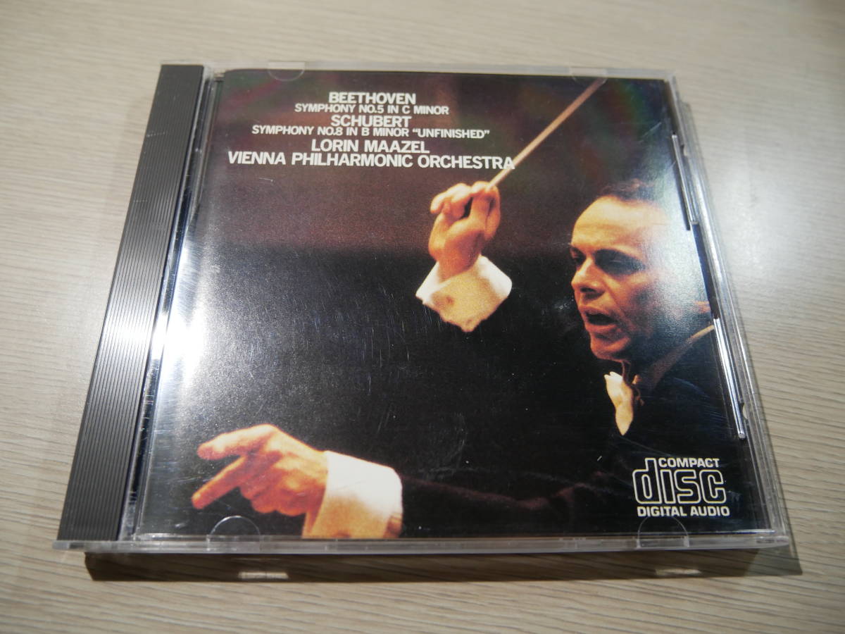 38DC 1規格の日本初回盤/マゼール指揮VPO/ベートーヴェン:運命,シューベルト:未完成(CBS SONY,JAPAN FIRST PRESSING CD/LORIN MAAZELの落札 ...