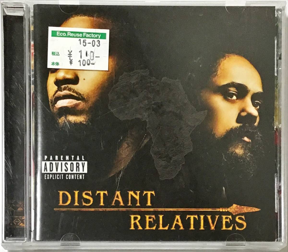 【やや傷や汚れあり】ラップCD多数安値放出【Nas & Damian Marley】『Distant Relatives』Bob Marley ...