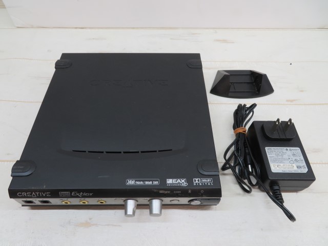 CREATIVE SB0130 オーディオインターフェース SoundBlaster Extigy クリエイティブ サウンドブラスター ...