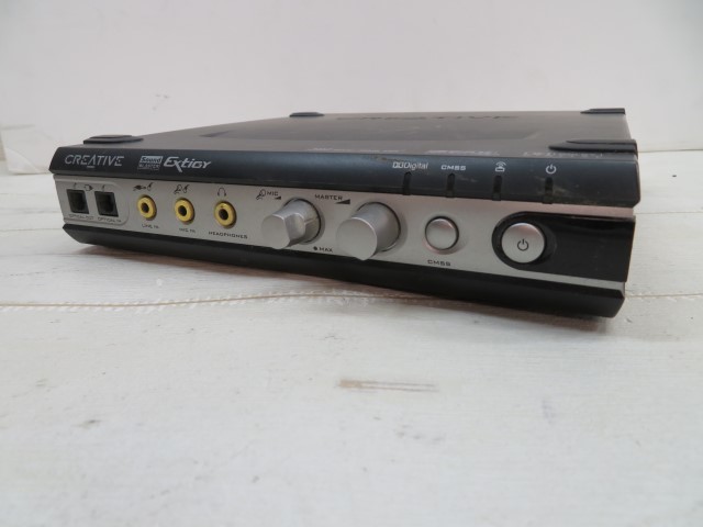 CREATIVE SB0130 オーディオインターフェース SoundBlaster Extigy クリエイティブ サウンドブラスター ...