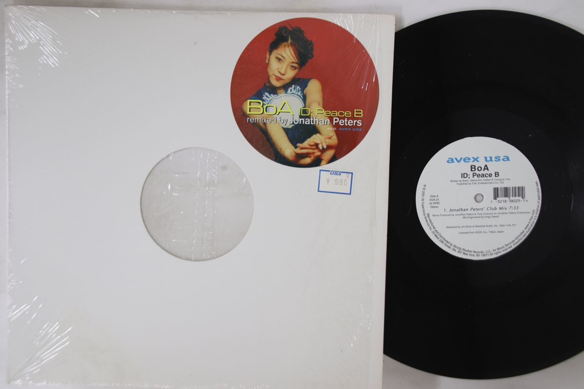 【中古】12 Boa Id Peace B AVA25 AVEX USA /00250の落札情報詳細 - Yahoo!オークション落札価格検索 オークフリー