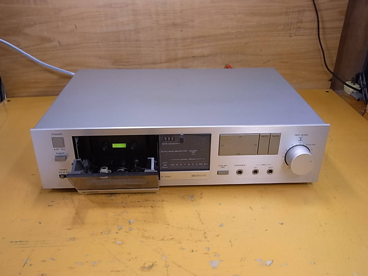 Ye/789☆ヤマハ YAMAHA☆ステレオカセットテープデッキ☆K-7100☆ジャンクの落札情報詳細 - ヤフオク落札価格検索 オークフリー