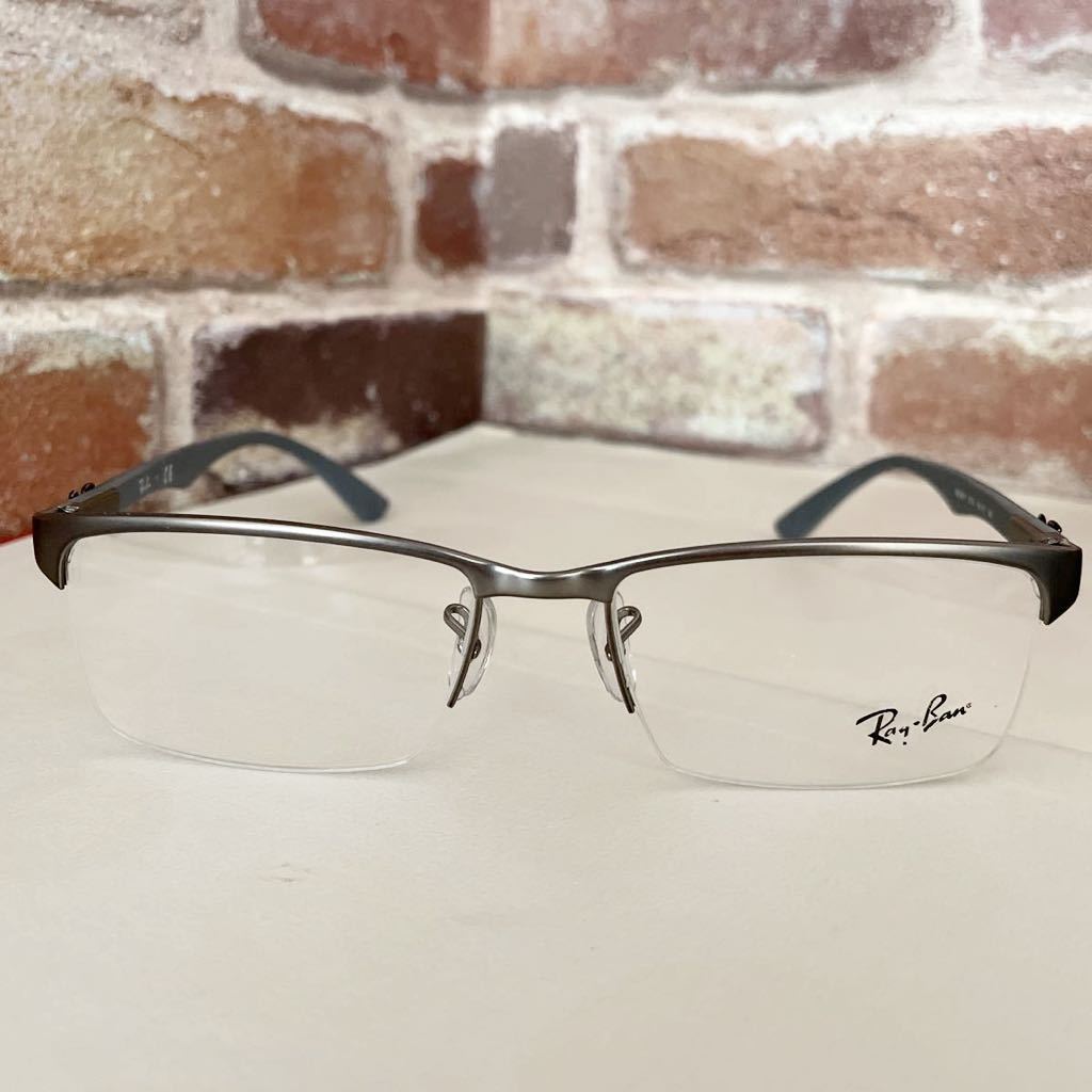 Ray-Ban メガネフレーム RB8411 2714 メガネ 金属メガネフレーム 美品 眼鏡 レディース メンズ の落札情報詳細 ...