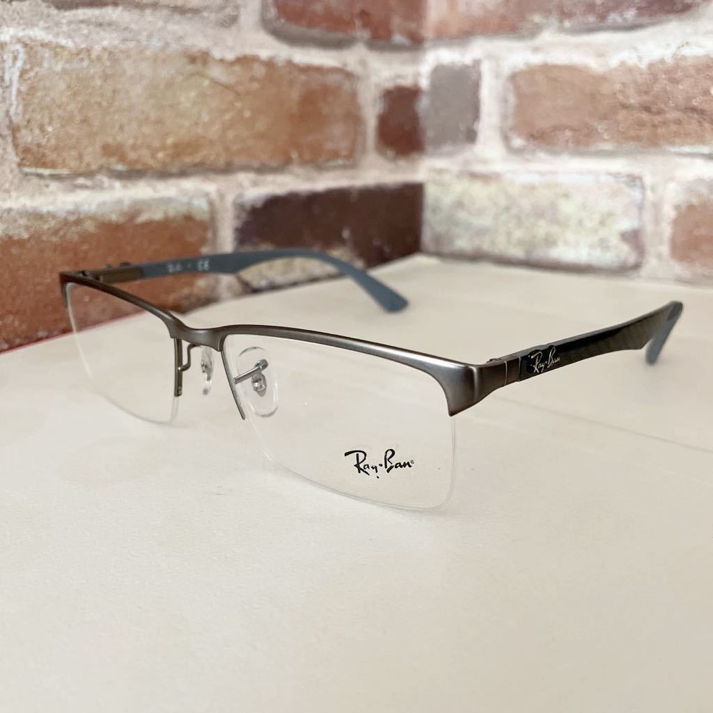 Ray-Ban メガネフレーム RB8411 2714 メガネ 金属メガネフレーム 美品 眼鏡 レディース メンズ の落札情報詳細 ...