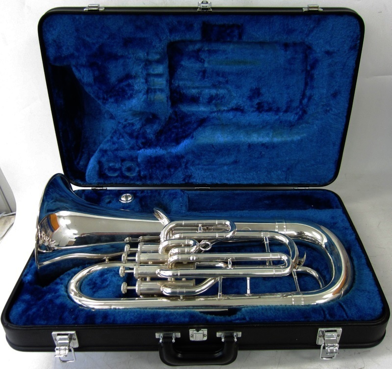 BESSON Soverign 966-2 ユーフォニアム Euphonium ソヴェリン 銀メッキ Boosey & Hawkes ハード ...