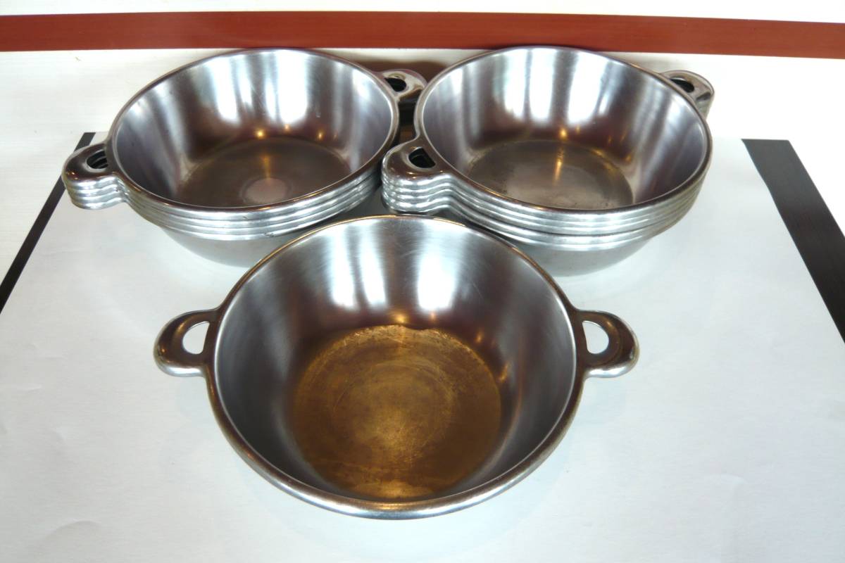 M3-102/14 SUS 444 ステンレス 日本製 なべ 鍋 10個セット Φ24㎝ しゃぶしゃぶ 鍋もの もつなべ 店舗 飲食店 居酒屋 ...