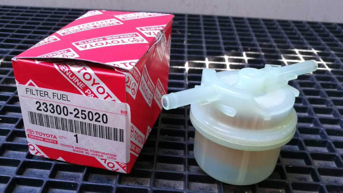 【新品】トヨタ車用燃料フィルター 純正品番23300-25020の落札情報詳細 - ヤフオク落札価格検索 オークフリー