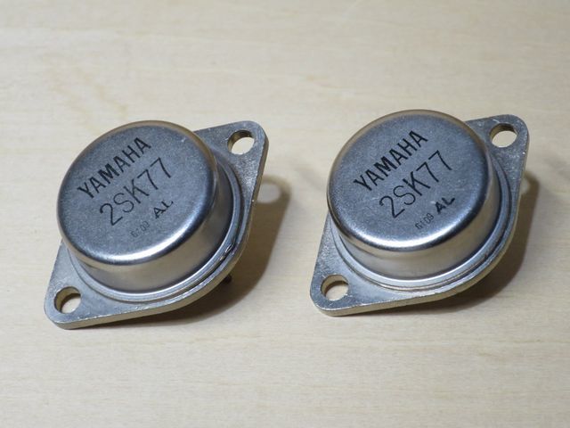 【新品】V-FET YAMAHA 2SK77 2ケ組 の落札情報詳細| ヤフオク落札価格情報 オークフリー